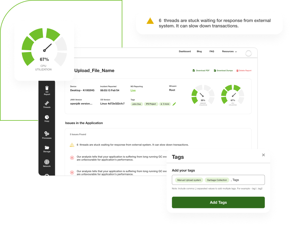 Non-intrusive, AI aided, instant root cause analysis tool
